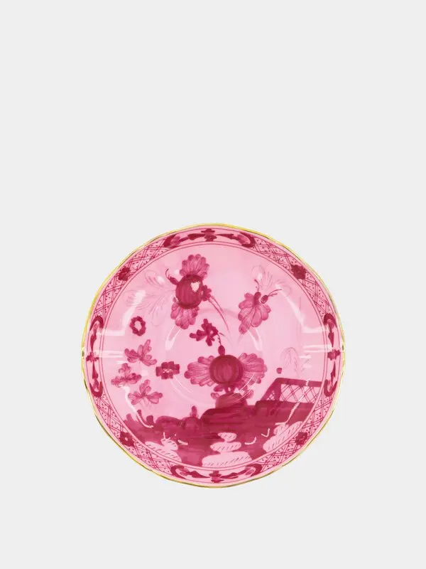 GINORI 1735 Oriente Italiano Porpora Tea Saucer - Pink