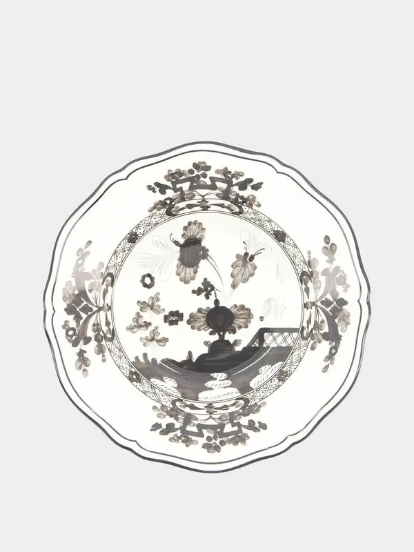 GINORI 1735 Oriente Italiano Albus Soup Plate - White