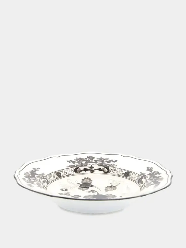 GINORI 1735 Oriente Italiano Albus Soup Plate - White