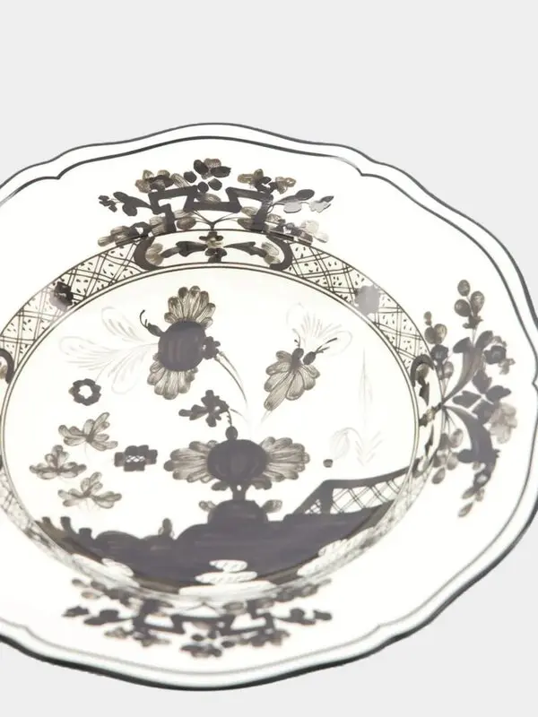 GINORI 1735 Oriente Italiano Albus Soup Plate - White