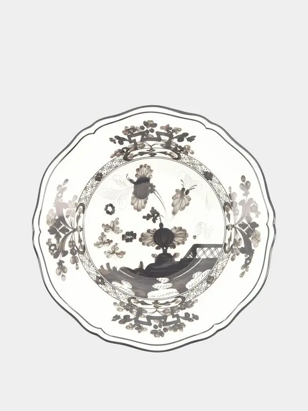 GINORI 1735 Oriente Italiano Albus Soup Plate - White