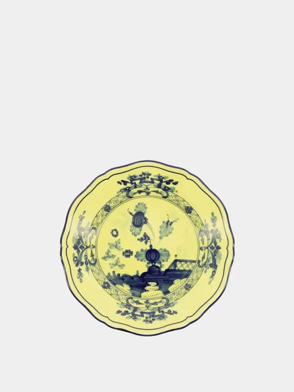 GINORI 1735 Oriente Italiano Citrino Bread Plate