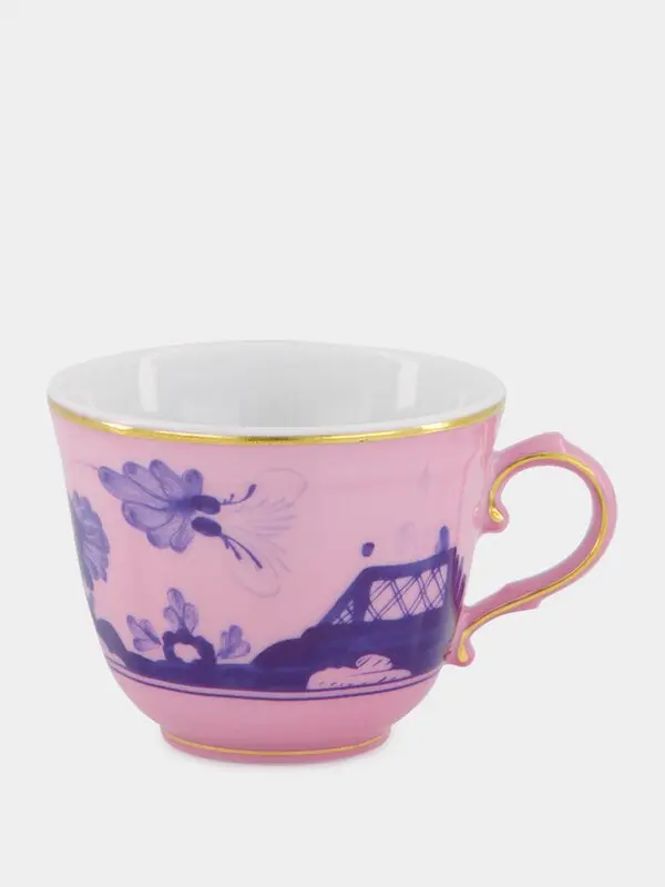 GINORI 1735 Oriente Italiano Azalea Coffee Cup - Pink