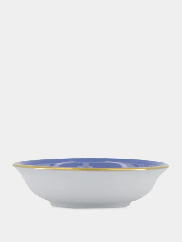 GINORI 1735 Oriente Italiano Pervinca Soy Sauce Cup - Blue