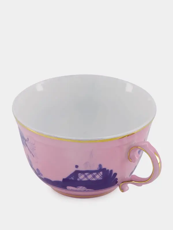 GINORI 1735 Oriente Italiano Azalea Tea Cup - Pink