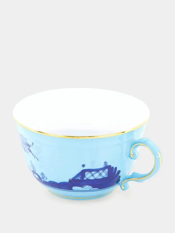 GINORI 1735 Oriente Italiano Iris Tea Cup - Blue