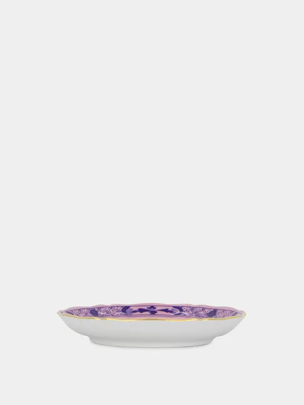GINORI 1735 Oriente Italiano Azalea Tea Saucer - Pink