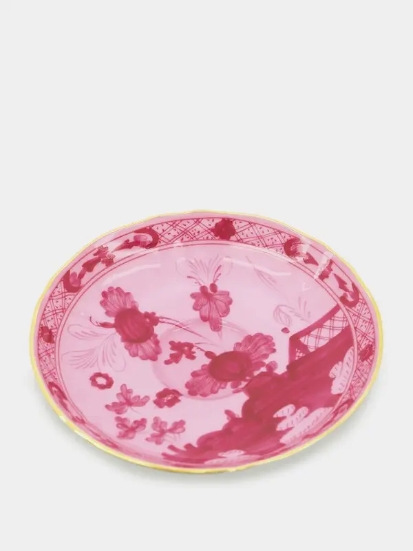 GINORI 1735 Oriente Italiano Porpora Coffee Saucer - Pink