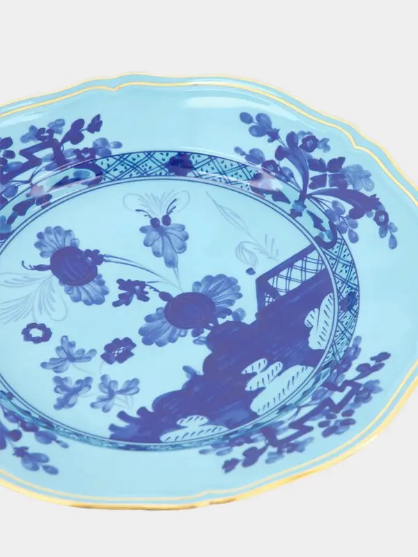 GINORI 1735 Oriente Italiano Iris Dinner Plate - Blue