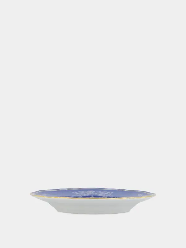 GINORI 1735 Oriente Italiano Pervinca Dessert Plate - Blue