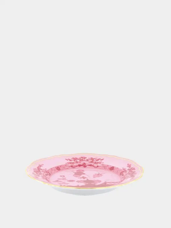 GINORI 1735 Oriente Italiano Porpora Dessert Plate - Pink