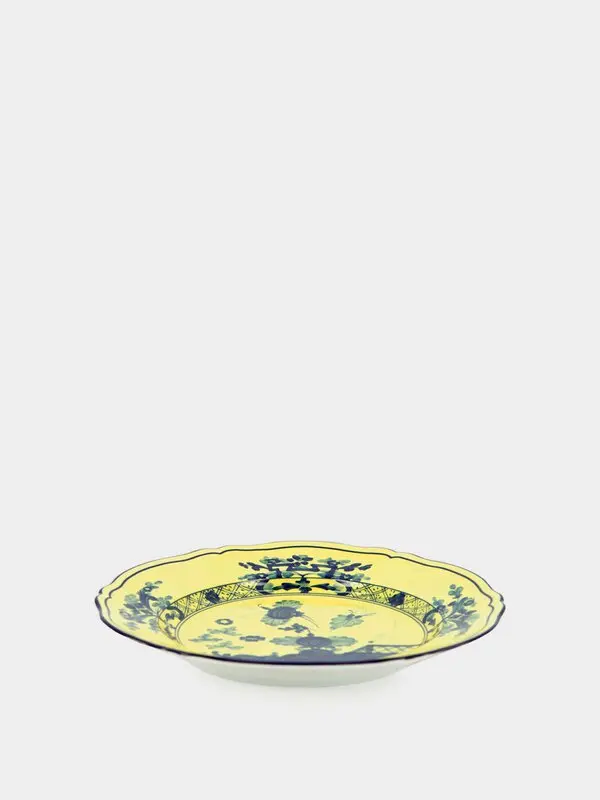 GINORI 1735 Oriente Italiano Citrino Dessert Plate - Yellow