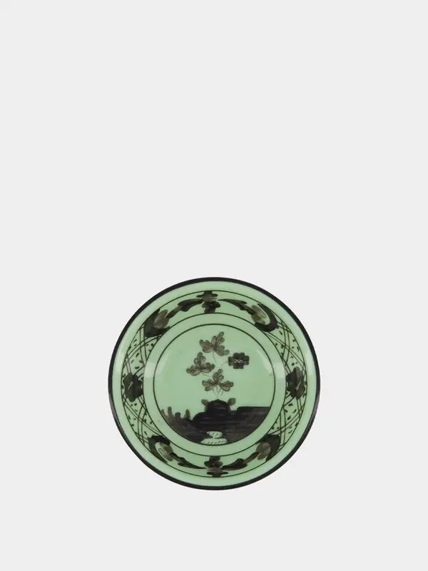 GINORI 1735 Oriente Italiano Bario Soy Sauce Cup - Green