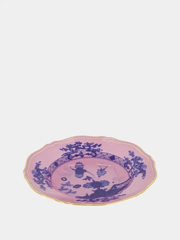 GINORI 1735 Oriente Italiano Azalea Soup/pasta Plate - Pink