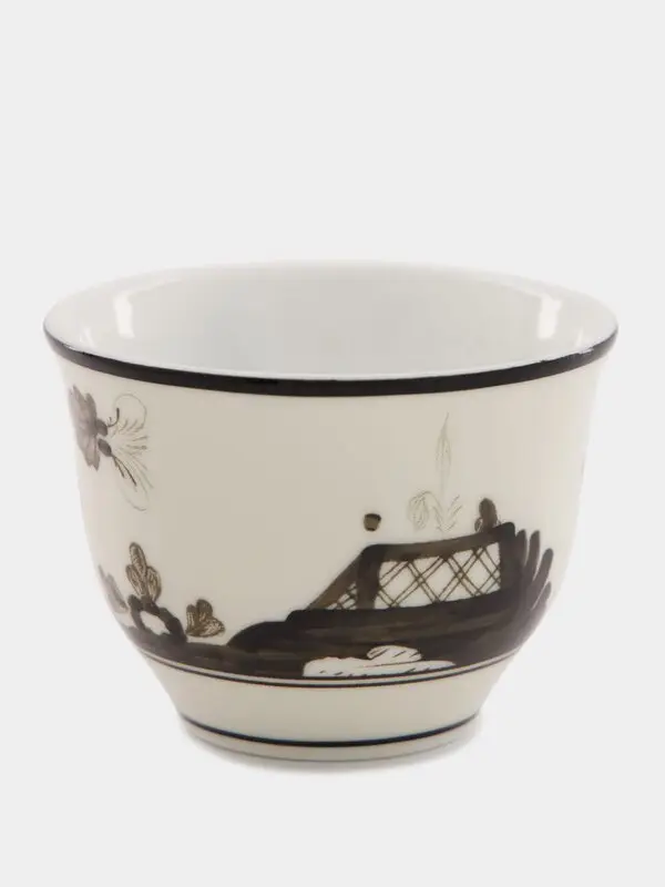 GINORI 1735 Coffee Cup Arabic Set Of 6 - White