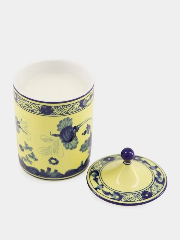 GINORI 1735 Candle With Cover - Yellow