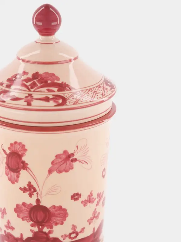 GINORI 1735 Oriente Italiano Pharmacy Vase With Cover