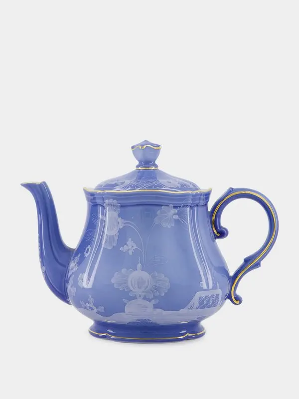 GINORI 1735 Oriente Italiano Pervinca Teapot - Blue