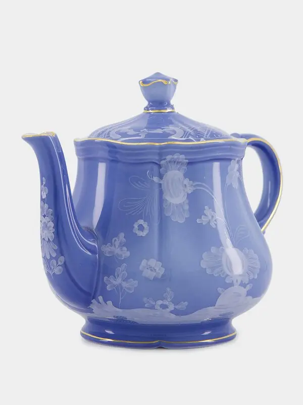 GINORI 1735 Oriente Italiano Pervinca Teapot - Blue