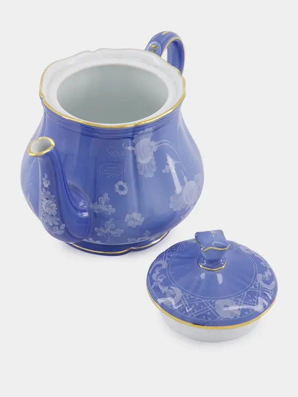 GINORI 1735 Oriente Italiano Pervinca Teapot - Blue