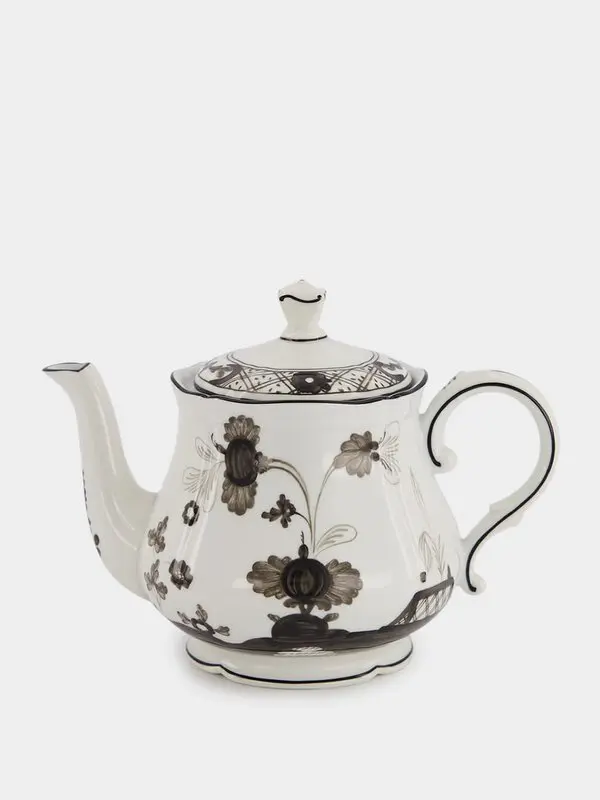 GINORI 1735 Oriente Italiano Albus Teapot - White