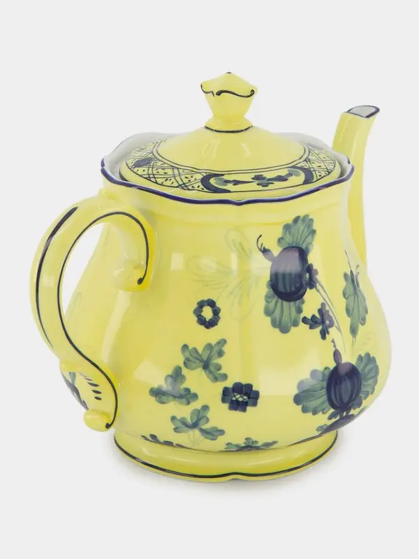 GINORI 1735 Oriente Italiano Teapot - Yellow