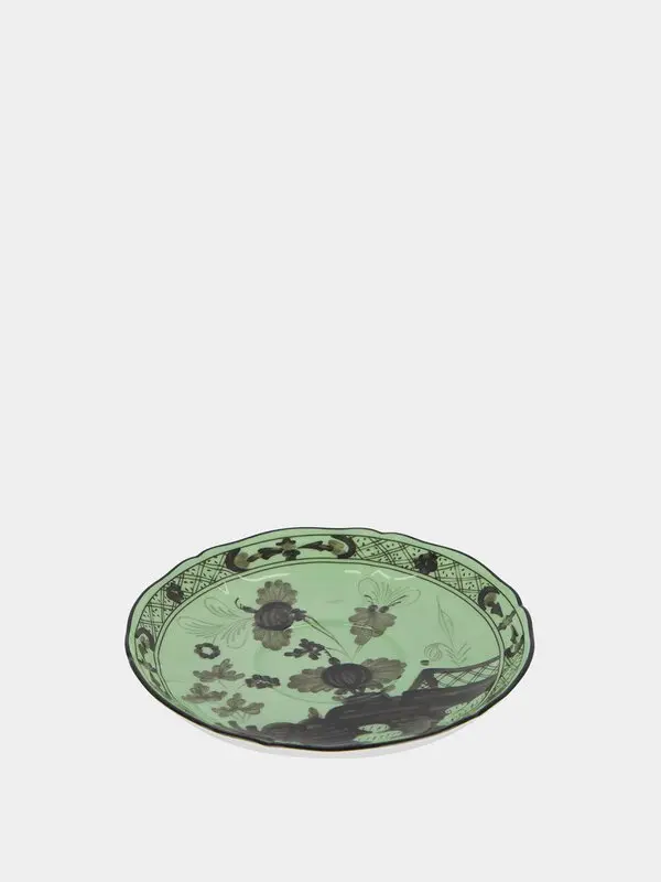 GINORI 1735 Oriente Italiano Tea Saucer - Green