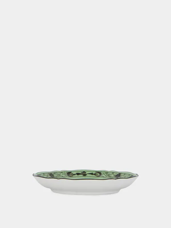 GINORI 1735 Oriente Italiano Tea Saucer - Green