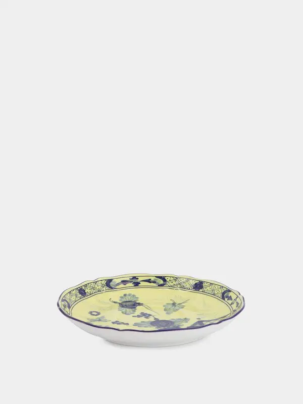GINORI 1735 Oriente Italiano Citrino Tea Saucer - Yellow
