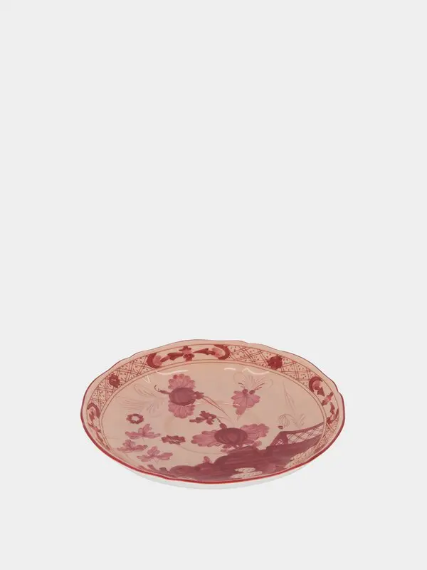 GINORI 1735 Oriente Italiano Tea Saucer - Red