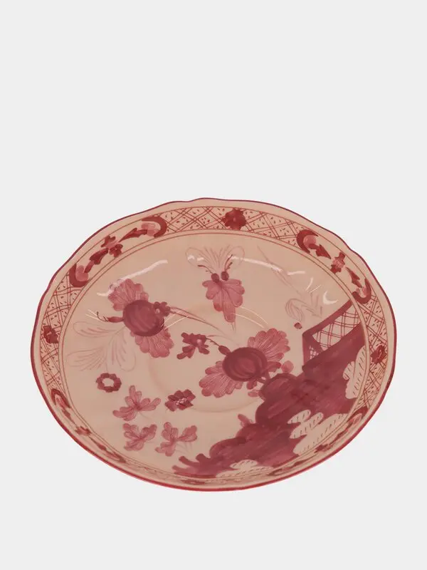 GINORI 1735 Oriente Italiano Tea Saucer - Red