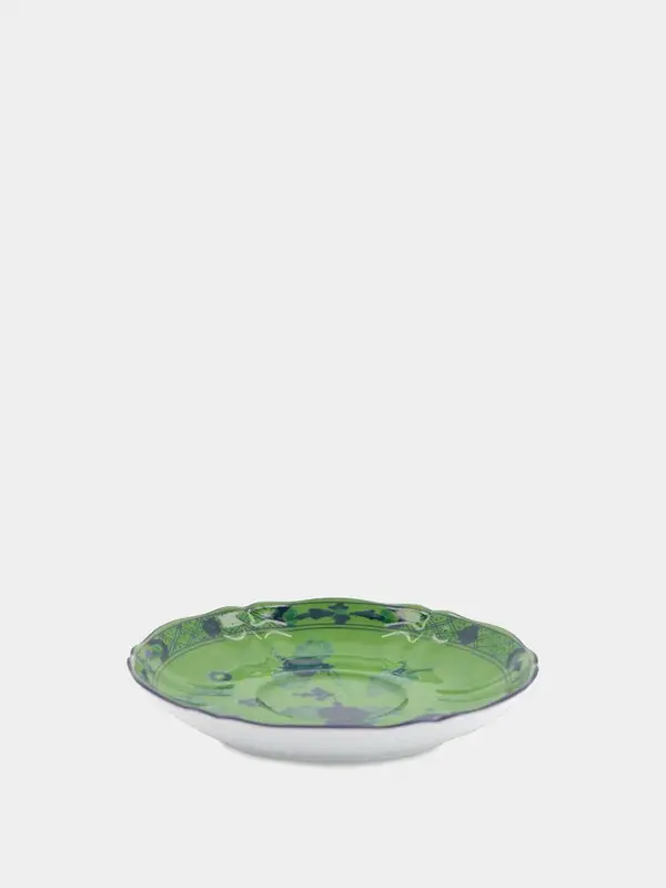 GINORI 1735 Oriente Italiano Tea Saucer - Green