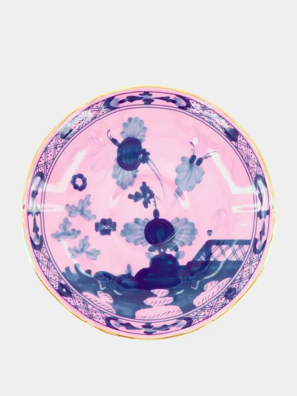 GINORI 1735 Oriente Italiano Coffee Saucer - Pink
