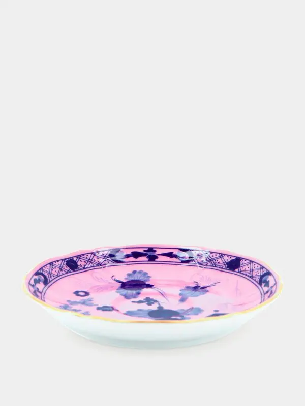GINORI 1735 Oriente Italiano Coffee Saucer - Pink