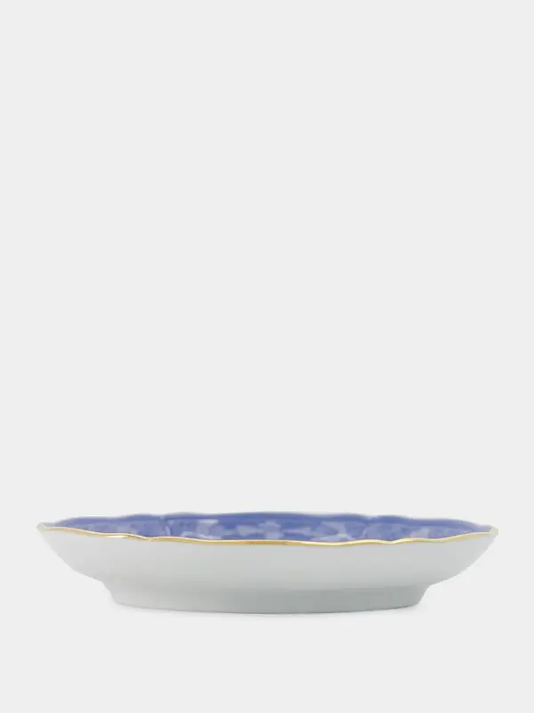 GINORI 1735 Oriente Italiano Coffee Saucer - Blue