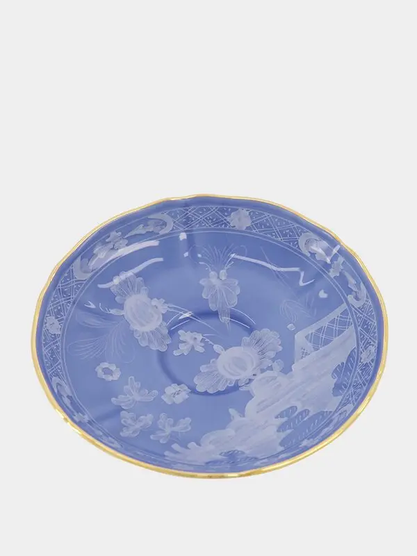 GINORI 1735 Oriente Italiano Coffee Saucer - Blue