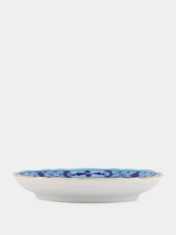 GINORI 1735 Oriente Italiano Coffee Saucer - Blue