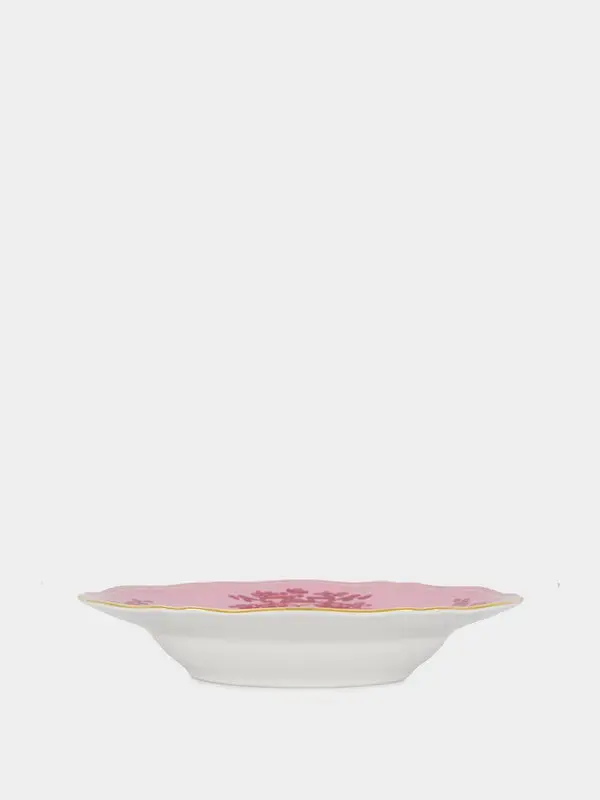 GINORI 1735 Oriente Italiano Soup/pasta Plate - Pink