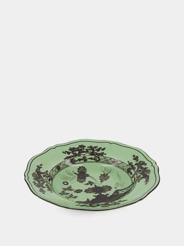 GINORI 1735 Soup/pasta Plate - Green