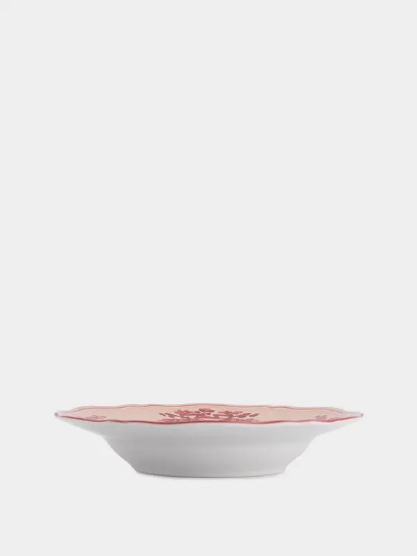 GINORI 1735 Oriente Italiano Soup/pasta Plate - Red
