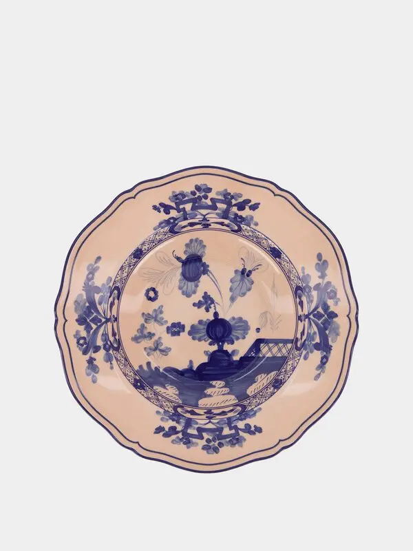 GINORI 1735 Oriente Italiano Soup/pasta Plate - Orange
