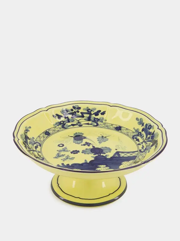 GINORI 1735 Oriente Italiano Fruit Stand - Yellow