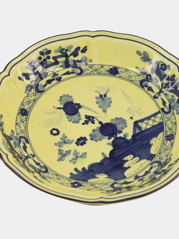 GINORI 1735 Oriente Italiano Fruit Stand - Yellow