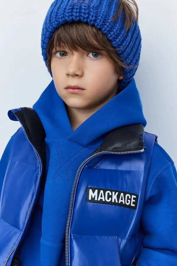 Mackage Recycled Nano Down Puffer Vest - Klein Blue