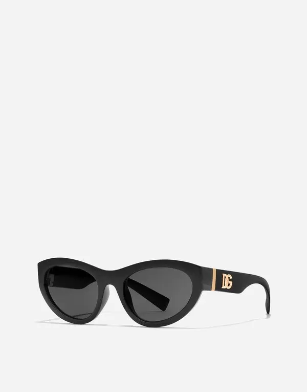 Dolce & Gabbana Dg Crossed Sunglasses - Black