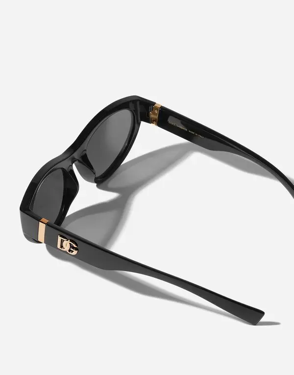 Dolce & Gabbana Dg Crossed Sunglasses - Black