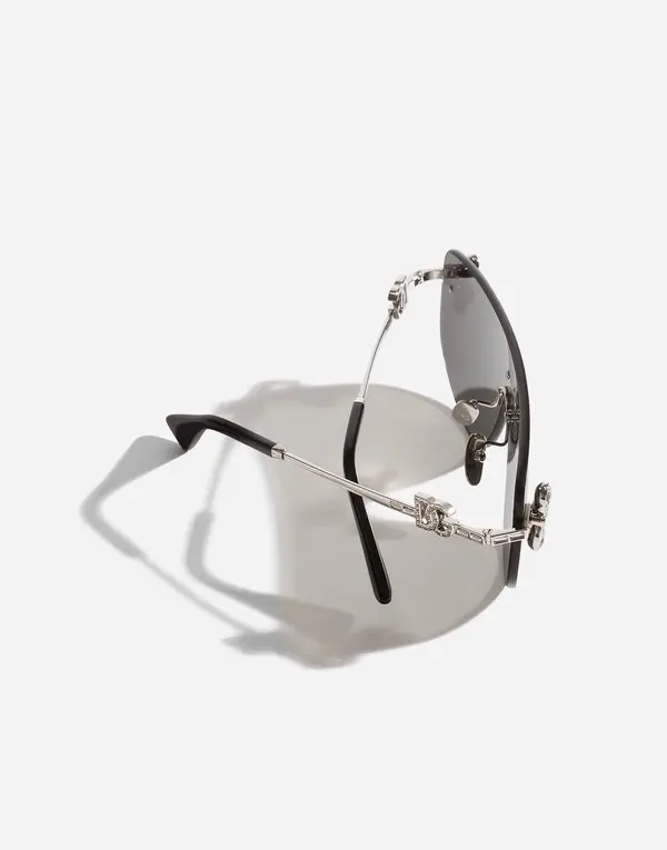Dolce & Gabbana Dg Crystals Sunglasses - Silver