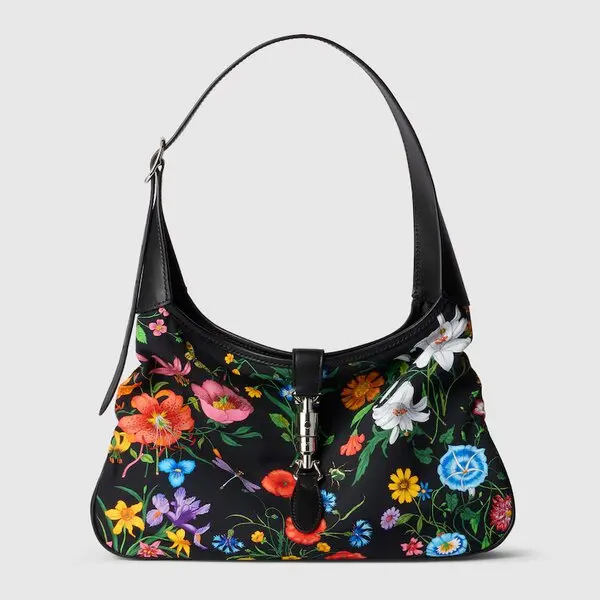 Gucci Jackie 1961 Medium Shoulder Bag - Black