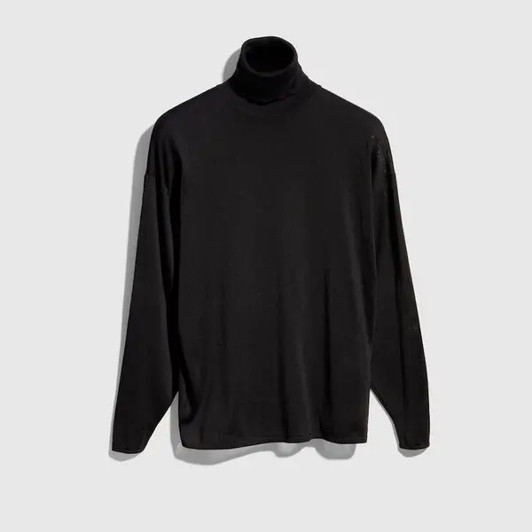 Gucci Extra Fine Silk Turtleneck Sweater