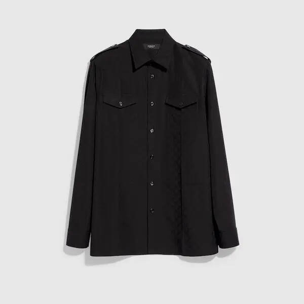 Gucci Gg Cotton Poplin Shirt